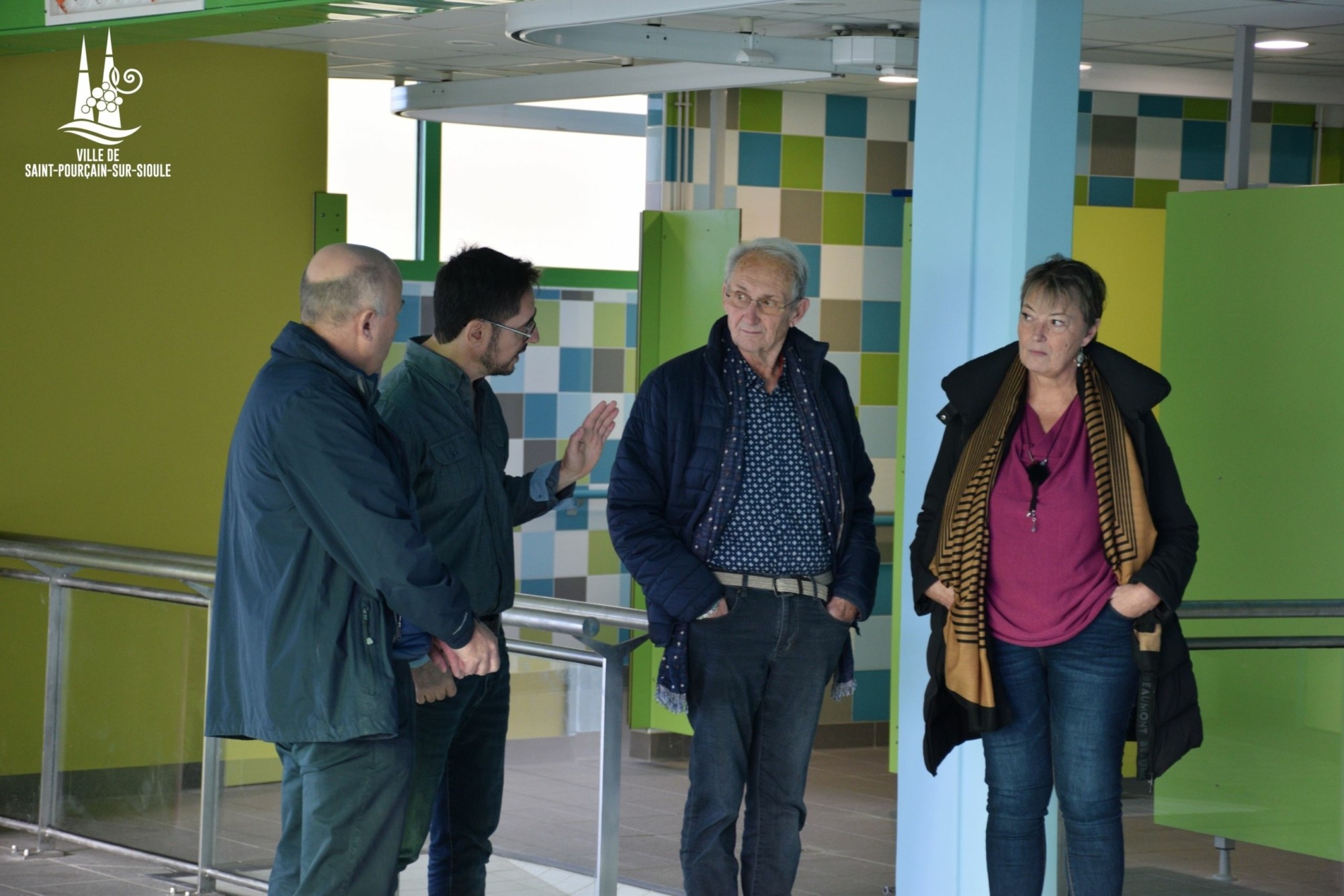 Visite de l'IEM et de l'IME - Ville de Saint-Pourçain-sur-Sioule